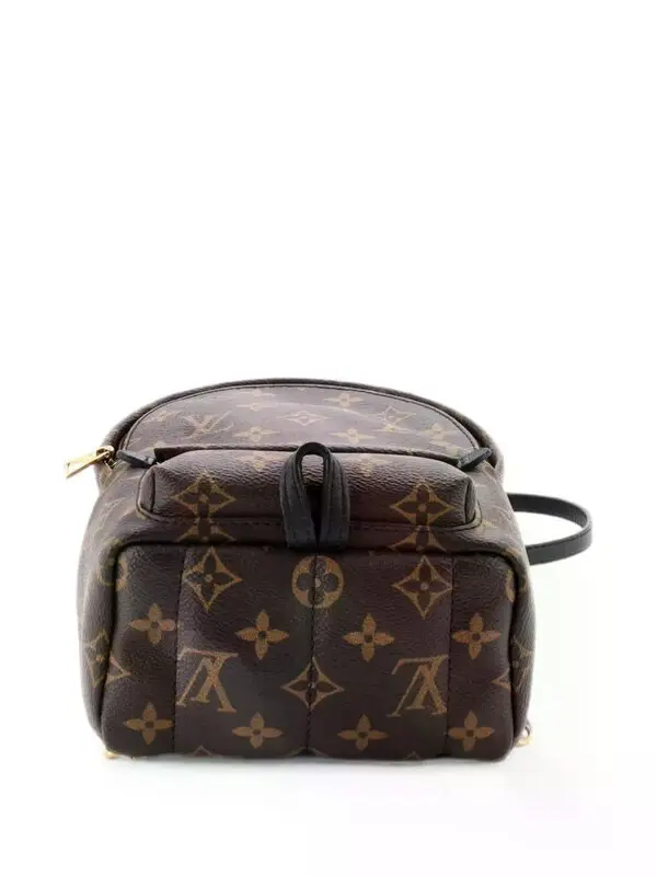 LOUIS VUITTON Palm Springs Monogram Canvas Mini Backpack
