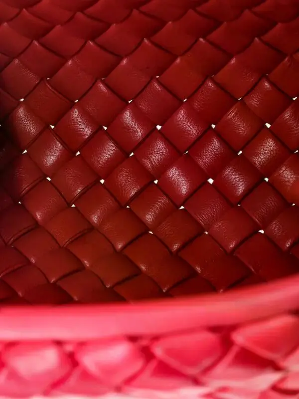 Bottega Veneta Padded Handle Tote Intrecciato Nappa Mini Satchel - Pink