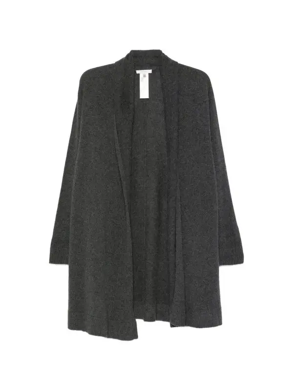 THE ROW Ovaan Cardigan In Baby Cashmere - Grey
