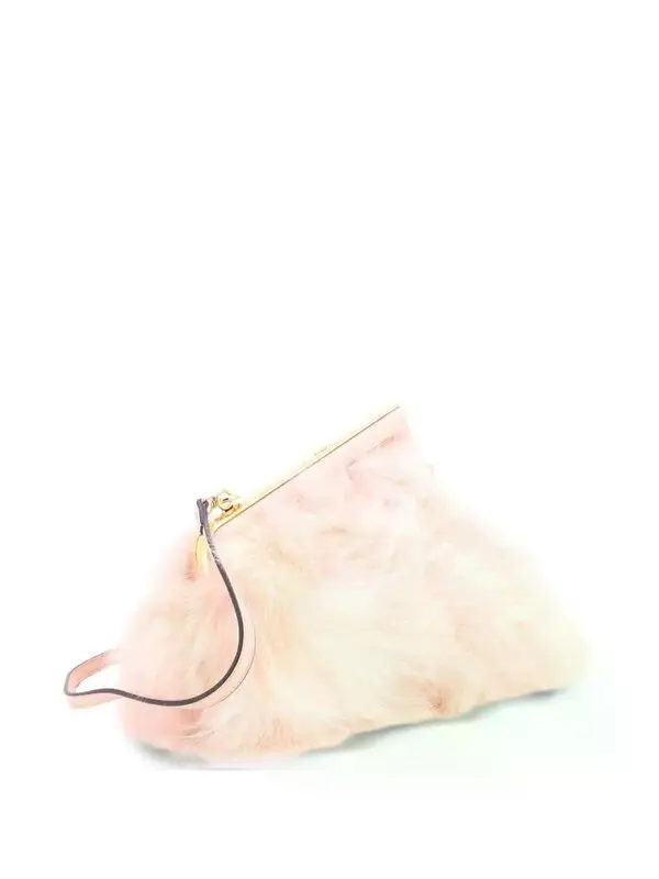 Fendi Fur Small Shoulder Bag - Pink