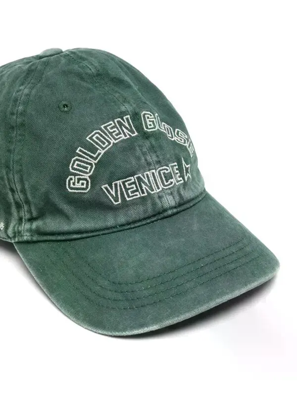 GOLDEN GOOSE Logo-embroidered Star-patch Baseball Cap