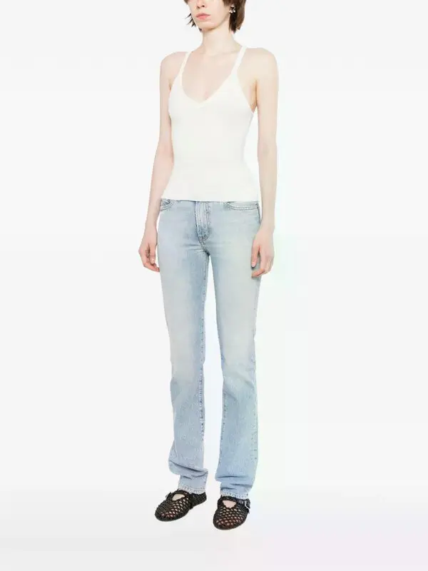 Eterne V-neck Racerback Tank Top - Neutrals