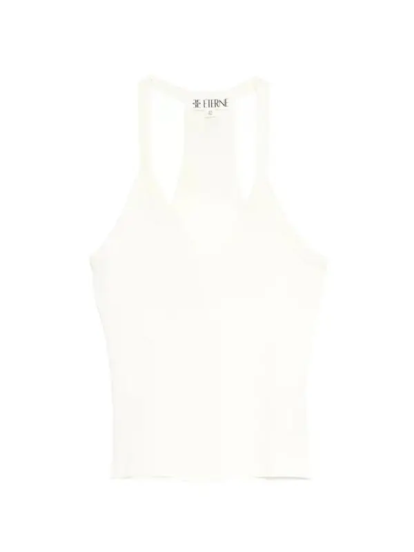 Eterne V-neck Racerback Tank Top - Neutrals