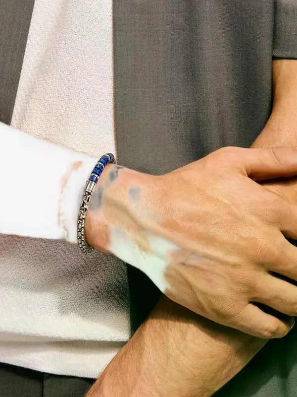 John Hardy Heishi Lapis Lazuli Bracelet