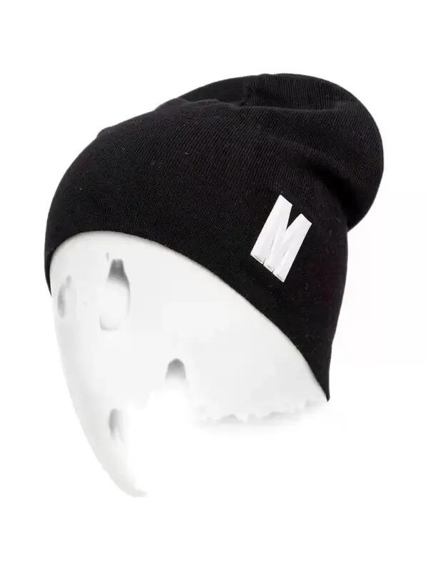 Moschino Appliqué Beanie Hat