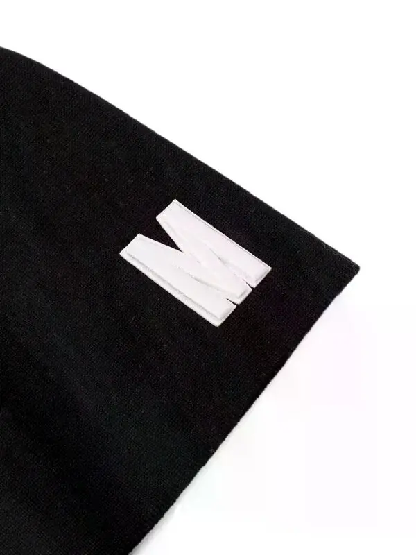 Moschino Appliqué Beanie Hat