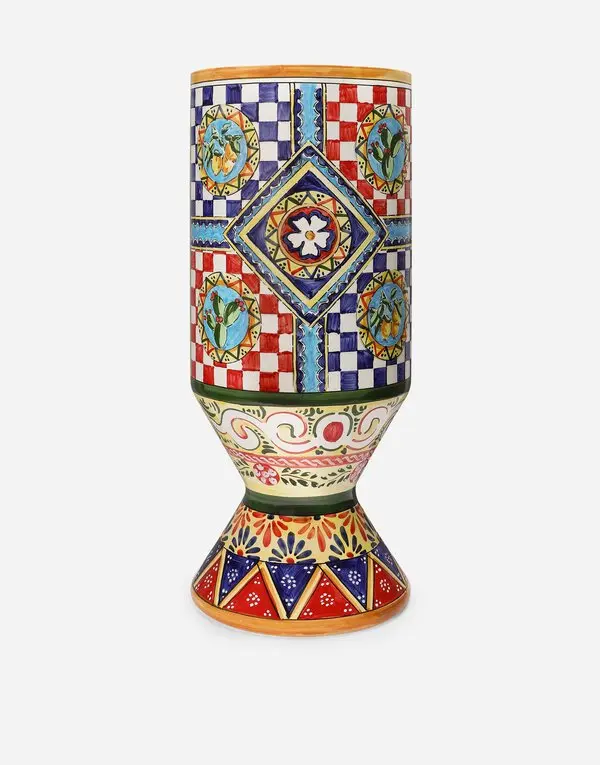 Dolce & Gabbana Large Outdoor Ceramic Vase