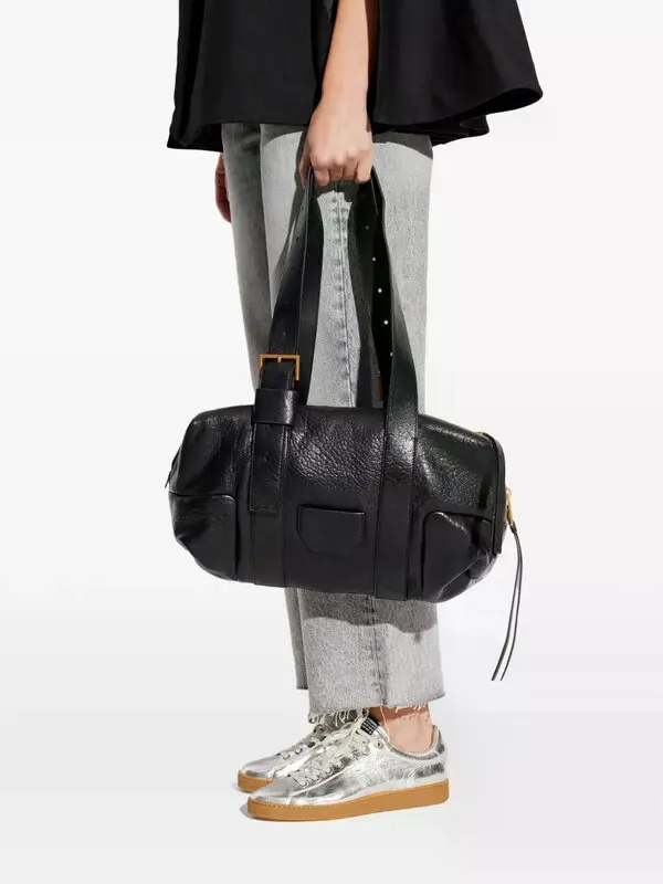 ALLSAINTS Ares Grain Leather Shoulder Bag