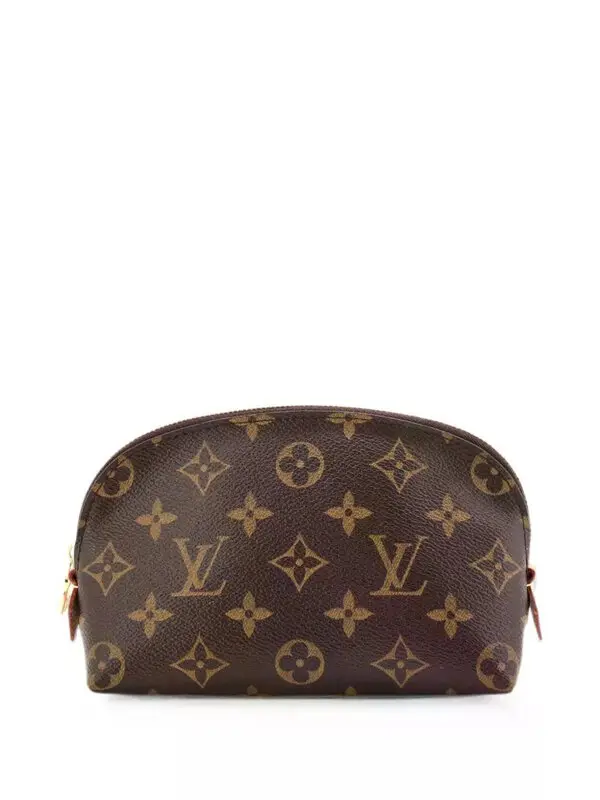 LOUIS VUITTON Cosmetic Monogram Canvas Pouch - Brown