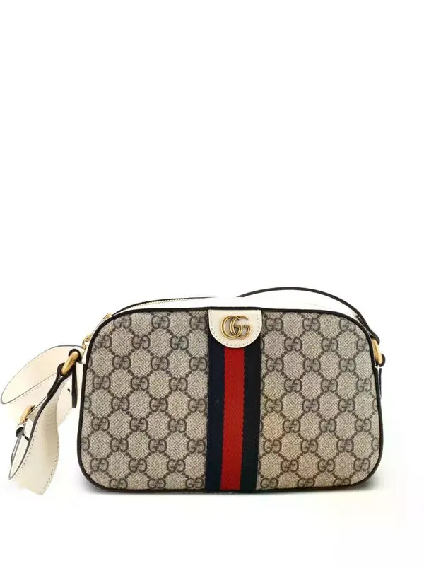 Gucci Ophidia Gg Coated Canvas Camera Bag