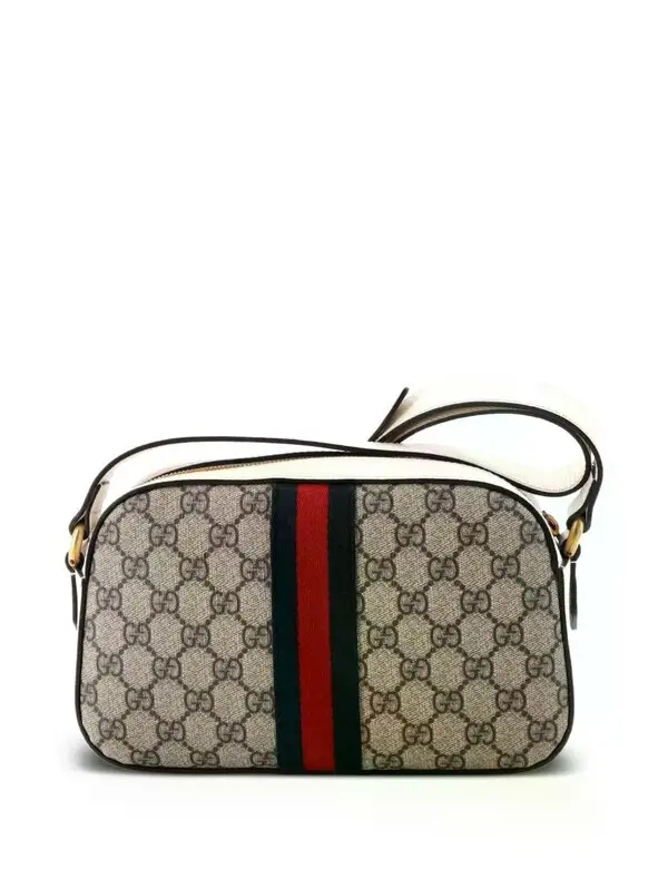 Gucci Ophidia Gg Coated Canvas Camera Bag