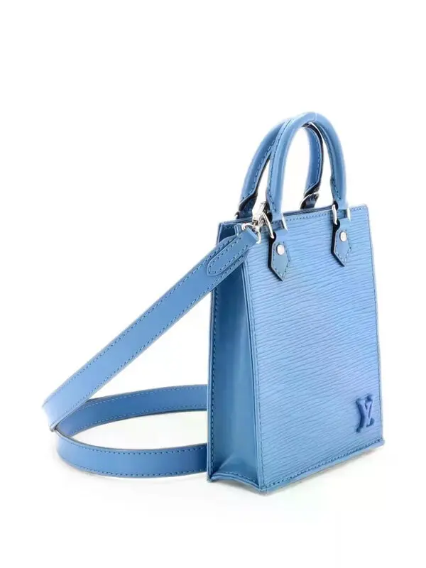 LOUIS VUITTON Petit Sac Plat Bag Epi Leather Crossbody Bag