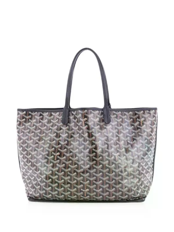 Goyard Anjou Reversible Coated Canvas Pm Tote Bag - Black