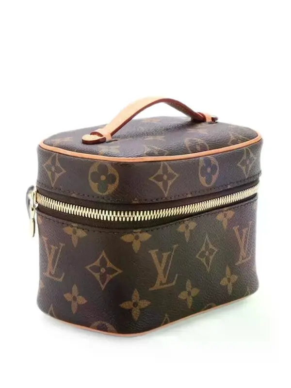 LOUIS VUITTON Nice Vanity Case Monogram Canvas Nano Pouch - Brown