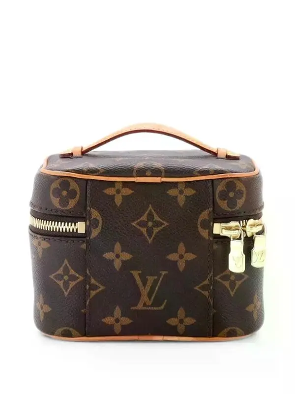 LOUIS VUITTON Nice Vanity Case Monogram Canvas Nano Pouch