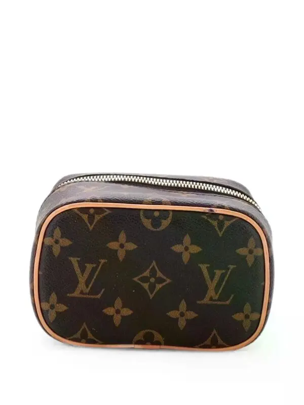 LOUIS VUITTON Nice Vanity Case Monogram Canvas Nano Pouch