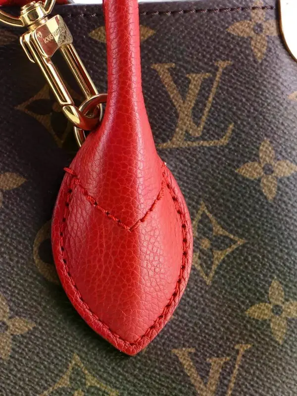 LOUIS VUITTON Flandrin Monogram Canvas And Leather Tote Bag