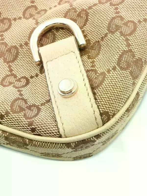 Gucci 2000s Abby Gg Canvas Shoulder Bag