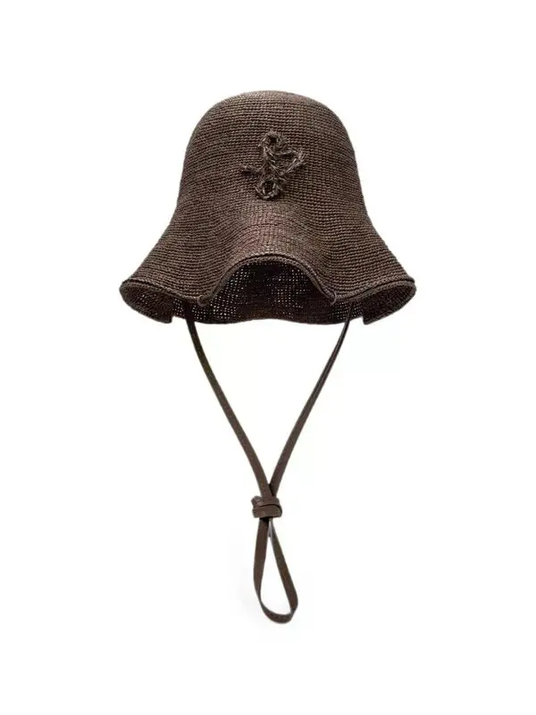 Ruslan Baginskiy Hatbag Convertible Straw Hat