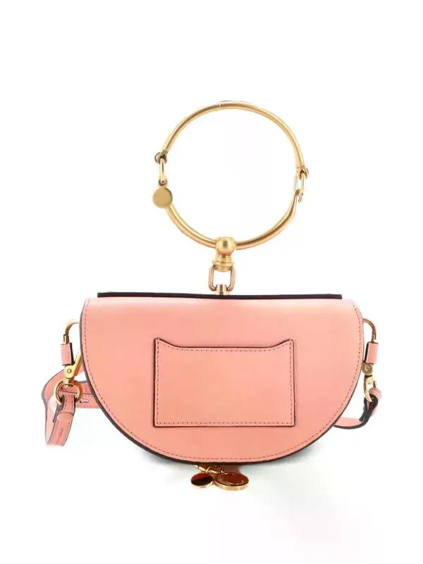 Chloé Nile Leather Mini Crossbody Bag - Pink