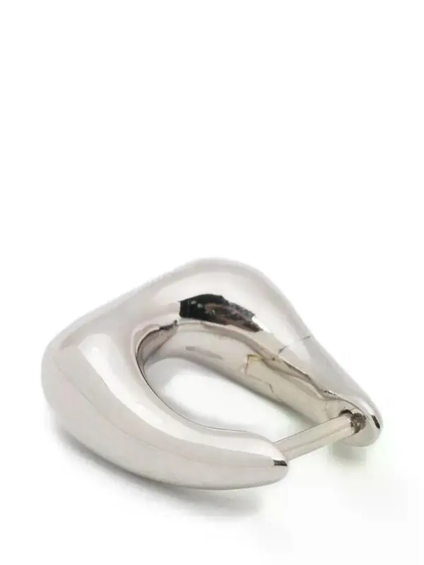 MARIA BLACK Satchel Bend Huggie Earrings