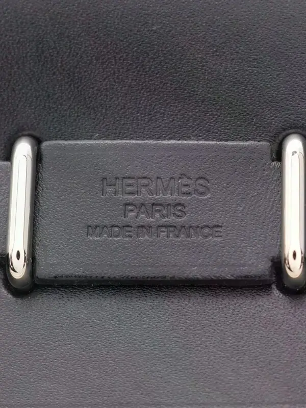 Hermès 2025 Mini Herbag Zip Cross Body Bag - Grey