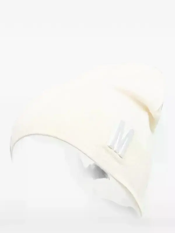 Moschino Logo-patch Beanie Hat