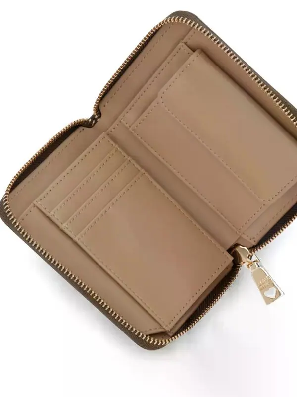 Moschino Logo Zip Wallet