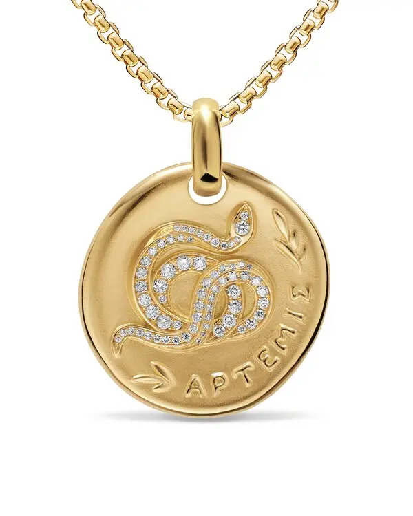 David Yurman Artemis Medallion Amulet