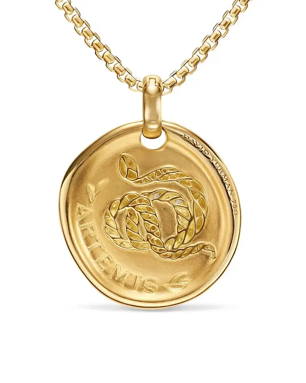 David Yurman Artemis Medallion Amulet