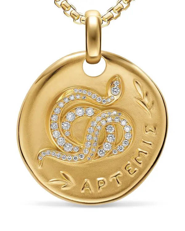 David Yurman Artemis Medallion Amulet
