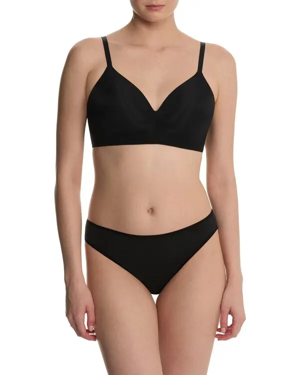Natori Cloud Comfort Convertible Back Smoothing Wireless Bra - Black