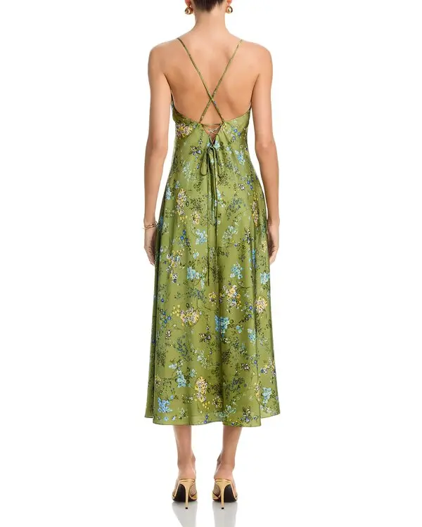 Cinq À Sept Windswept Floral Orien Dress