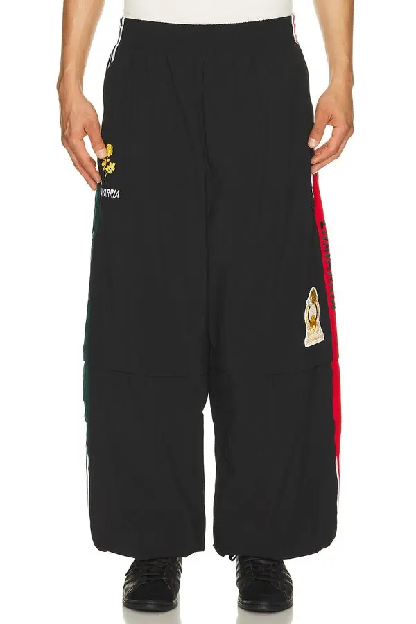 ADIDAS ORIGINALS X Willy Chavarria Oversized Anthem Track Pant - Black