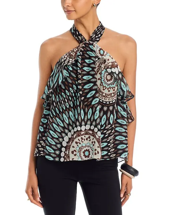 Ramy Brook Palma Talia Top - Multi Medallion