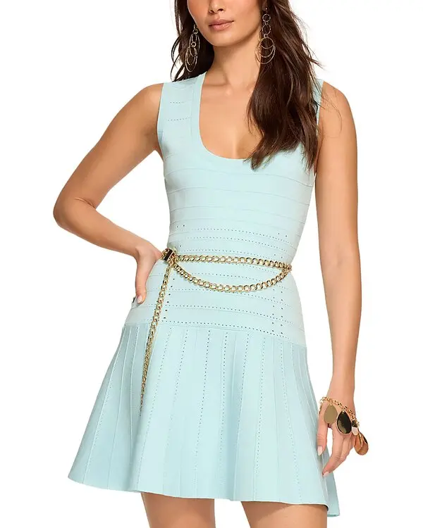 Ramy Brook Anika Knit Dress - Blue Breeze