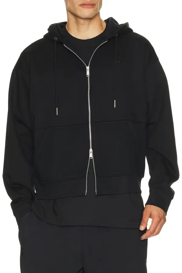 On Club Collective Fz Hoodie - Black