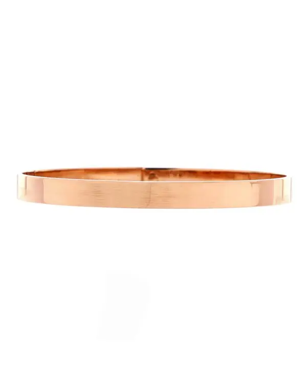Hermès Small Kelly Bracelet 18k Rose Gold With 4 Diamonds