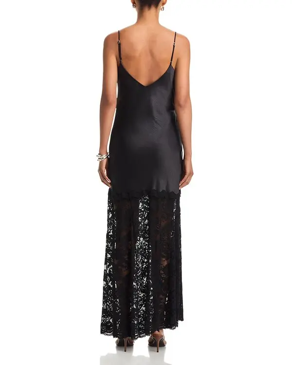 Generation Love Peggy Lace Combo Satin Dress