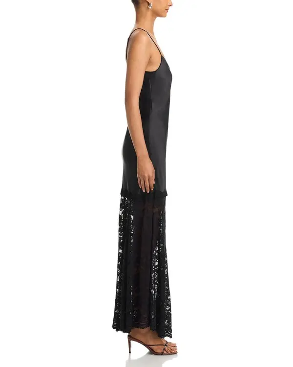 Generation Love Peggy Lace Combo Satin Dress
