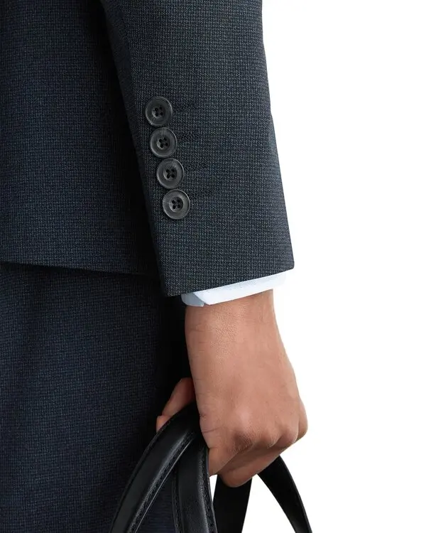 REISS Graduate Slim Fit Houndstooth Blazer
