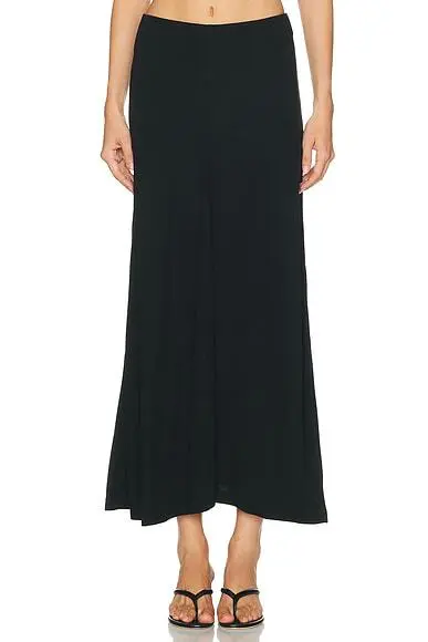 TOTEME Flared Jersey Skirt