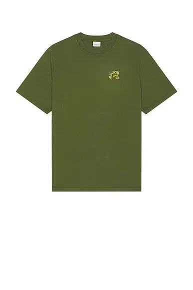 MALBON Bermuda Trinity Tee - Chive