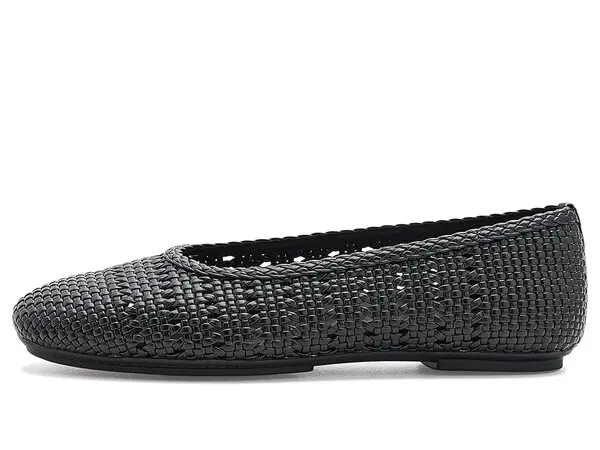Fitflop Delicato Woven Ballerinas Flat Shoes - Black