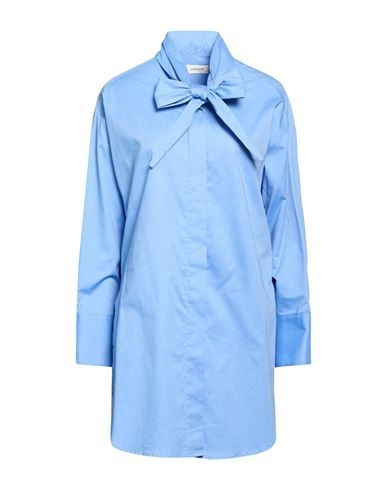 OTTOD'AME Cotton Bow Shirt - Azure