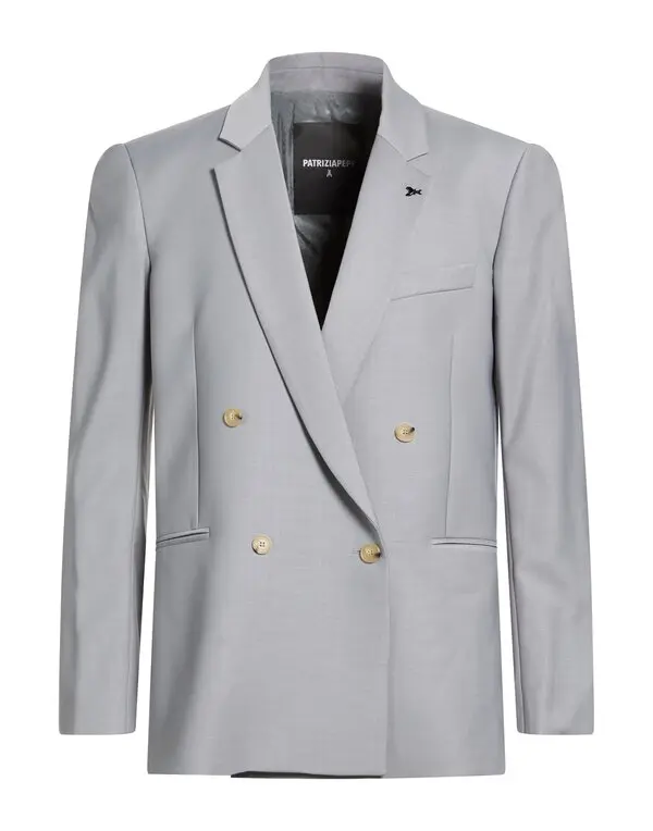 Patrizia Pepe Blazer Size Polyester, Virgin Wool, Elastane
