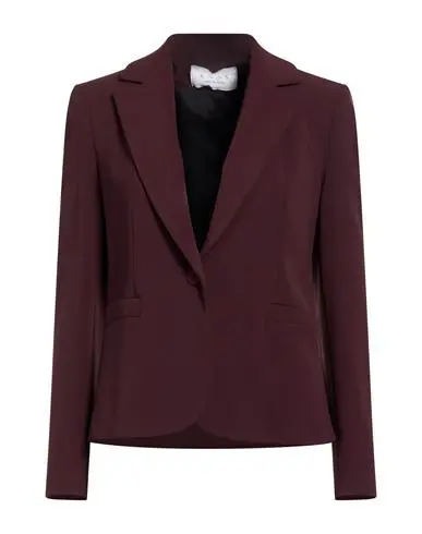 KAOS Blazer Burgundy Size Polyester, Elastane