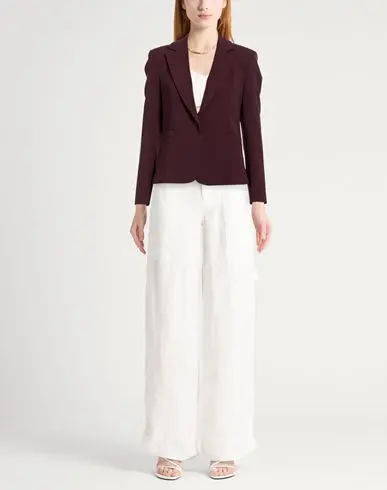 KAOS Blazer Burgundy Size Polyester, Elastane