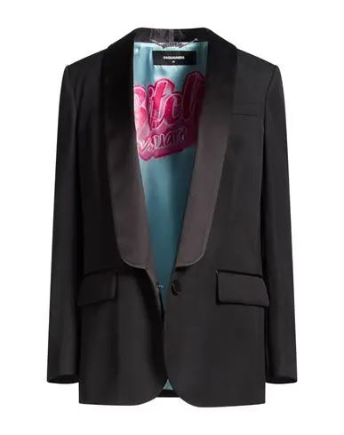 Dsquared2 Blazer Size Polyester, Virgin Wool