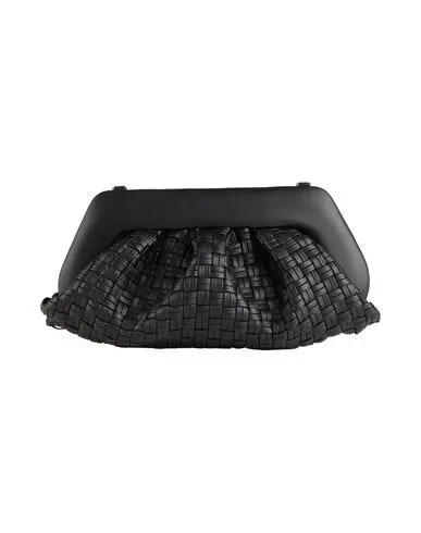 THEMOIRE Emera Handbag In Recycled Fibers - Black